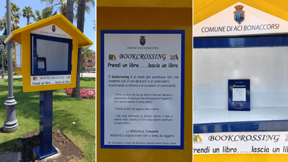 Bookcrossing ad Aci Bonaccorsi: scambio libri nella “casetta della ...