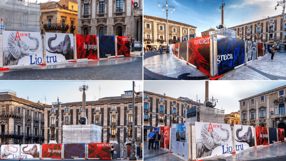 Street Art nel Liotru: pannelli disegnati e colorati da Ligama (mal ...